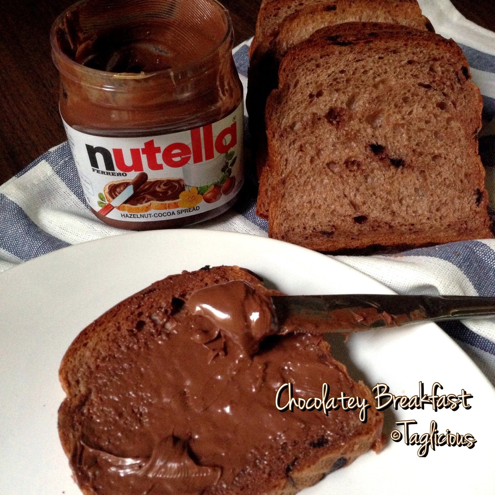 TAGlicious: Super soft & Chewy Chocolatey bread